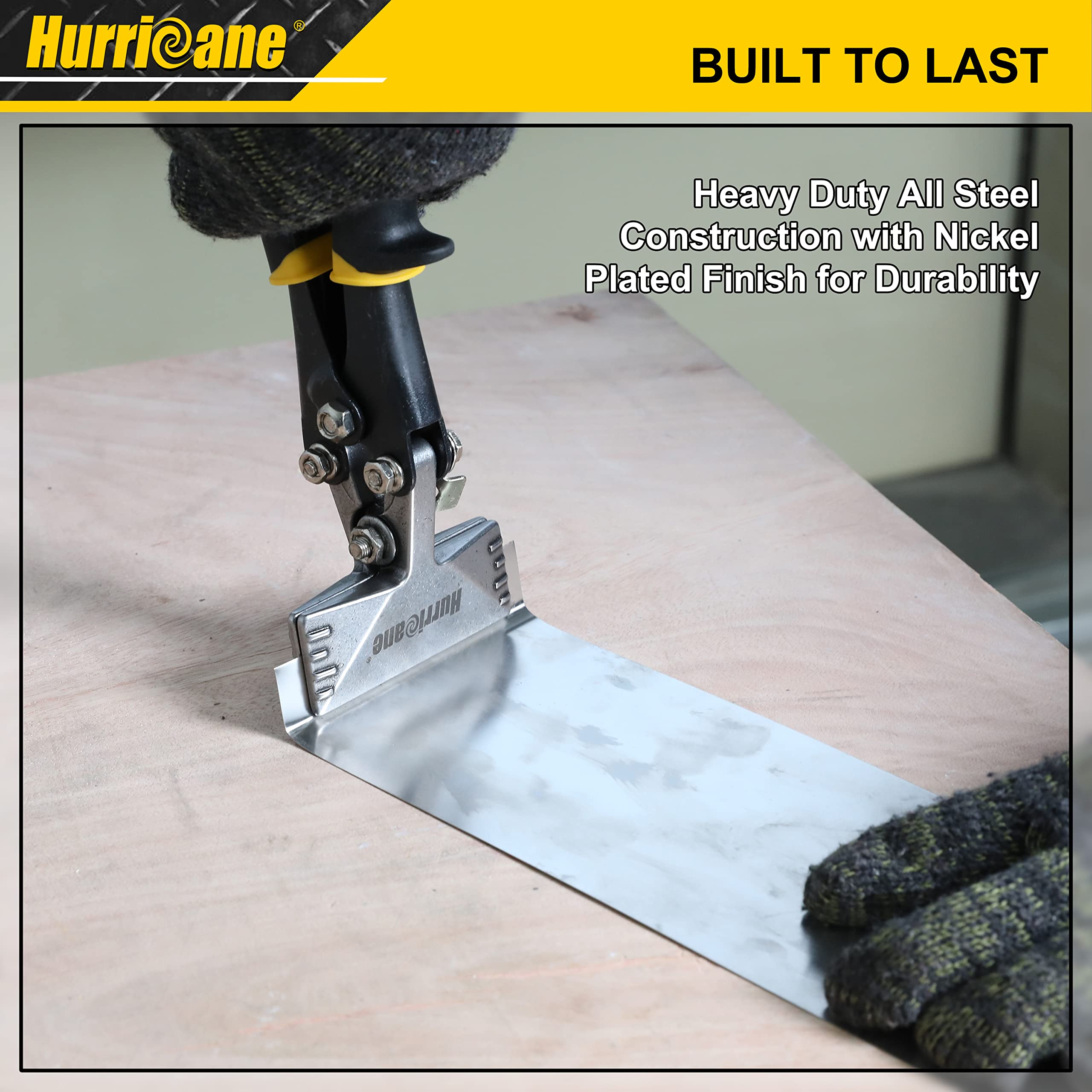 Mua HURRICANE Sheet Metal Hand Seamer, 3 Inch Straight Jaw Sheet Metal ...