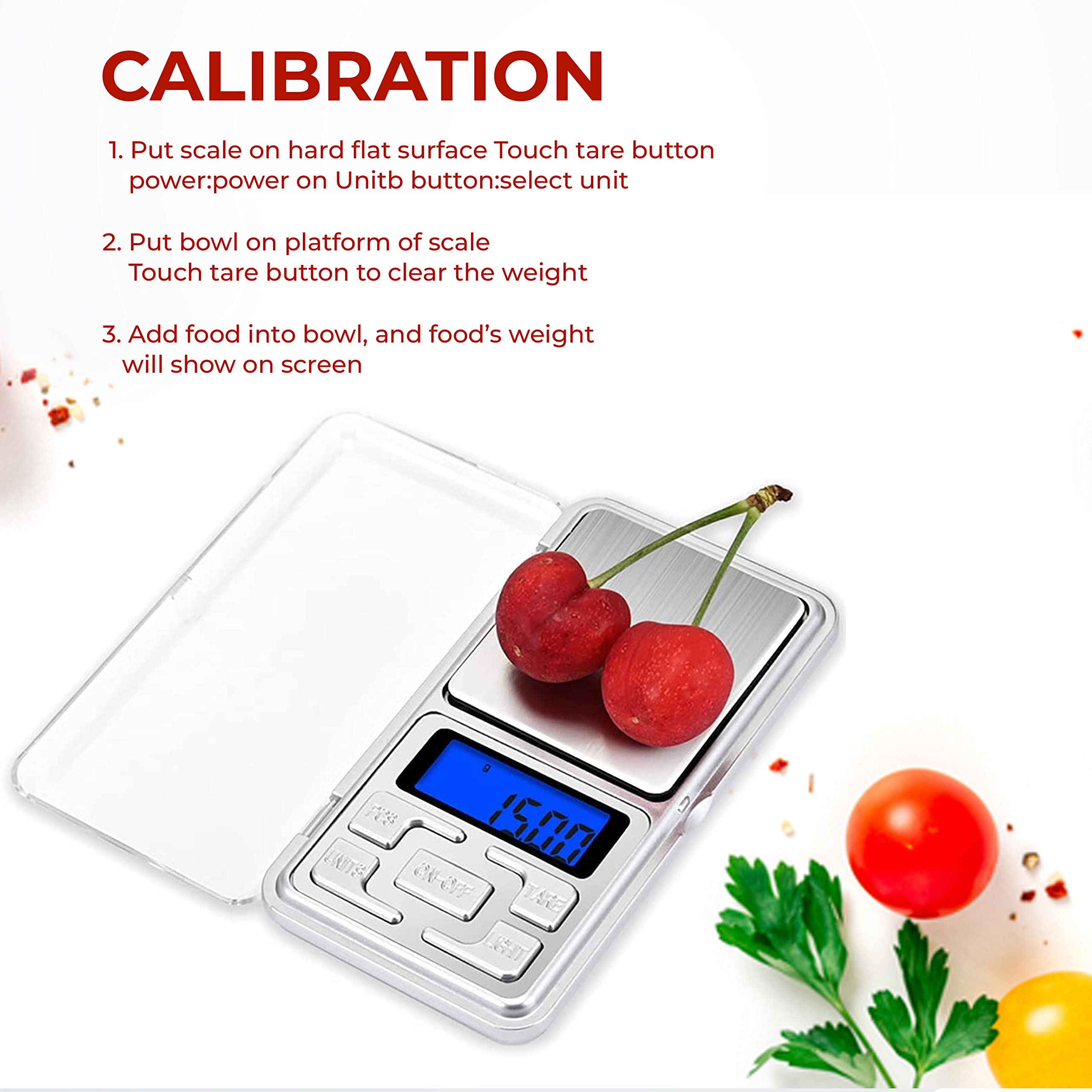 Mua Digital Scale, Portable Weighing Scale 0.01 g-200 g, High Precision Mini Pocket Scale for ...