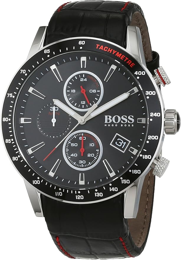 Hugo Boss Men s 1513390 Rafale Black Watch Amazon ca Watches