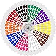 Amazon.com : 1" Round Color Coding Circle Dot Sticker Labels - 10 ...