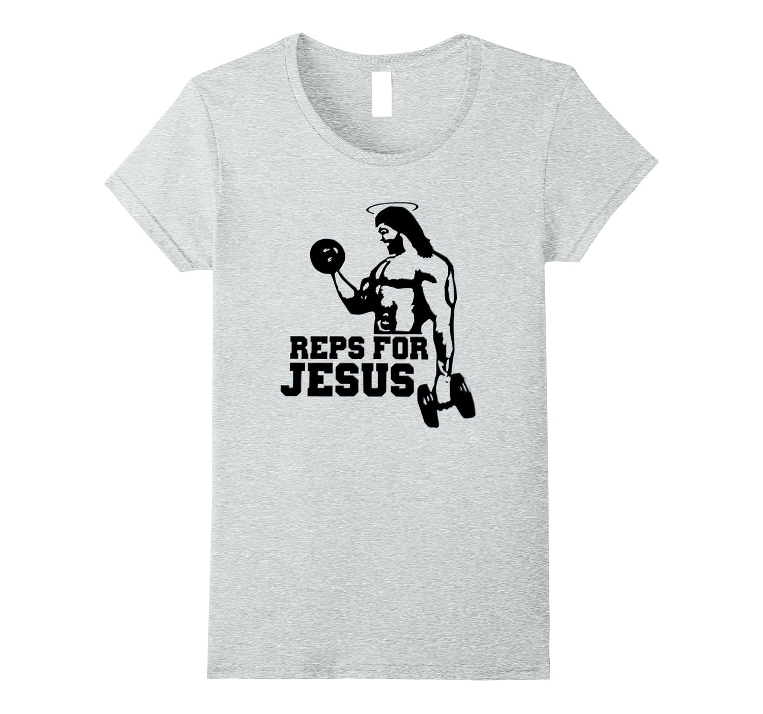 Funny Workout Gym Shirt Reps for Jesus T-Shirt-4LVS – 4loveshirt