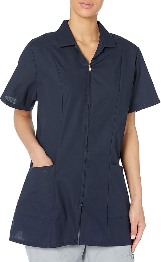 Red Kap Women's Zip-Front Smock: Amazon.ca: Clothing & Accessories