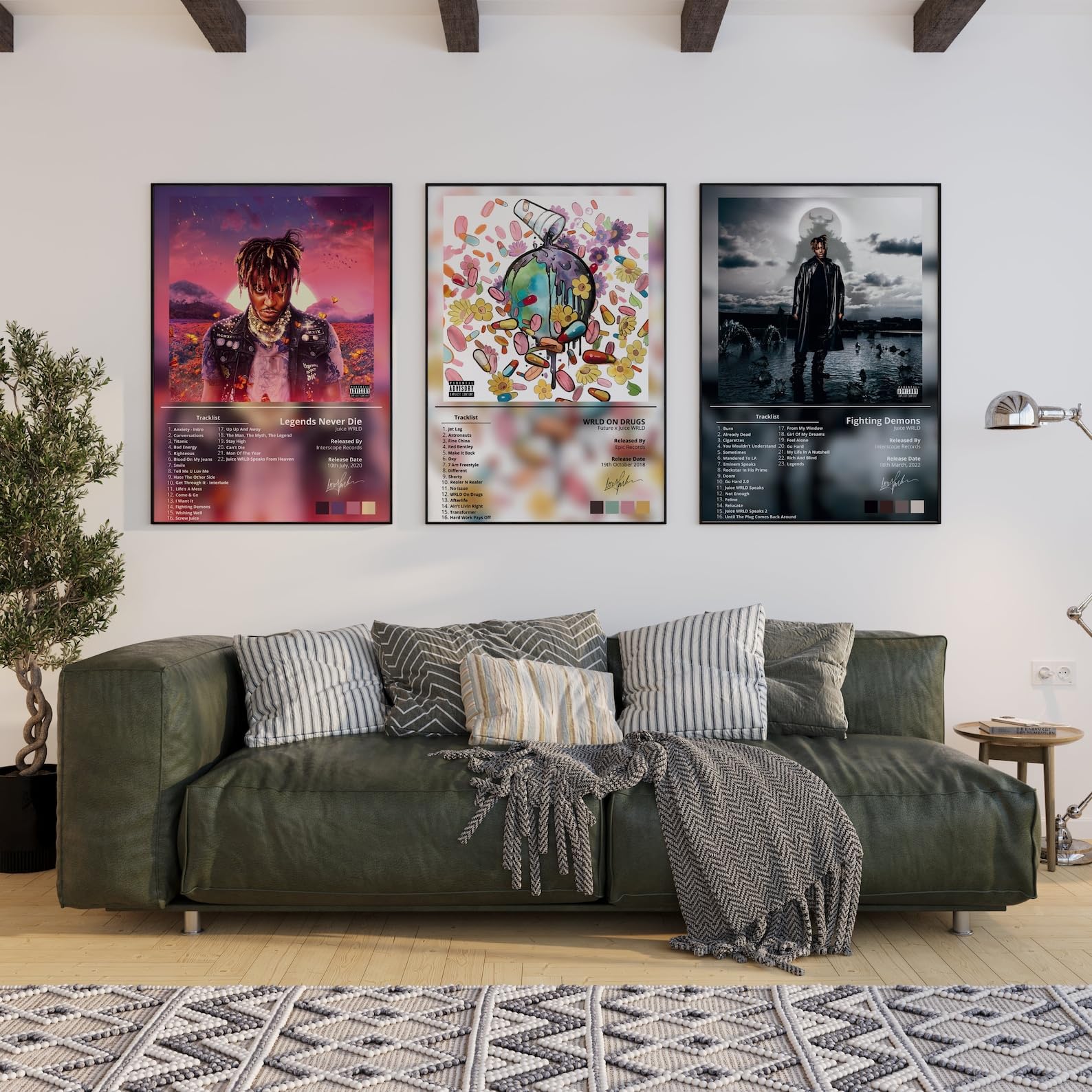 Mua KLOMPY Poster Juice Wrld Poster Album Cover Limited Edition Posters ...