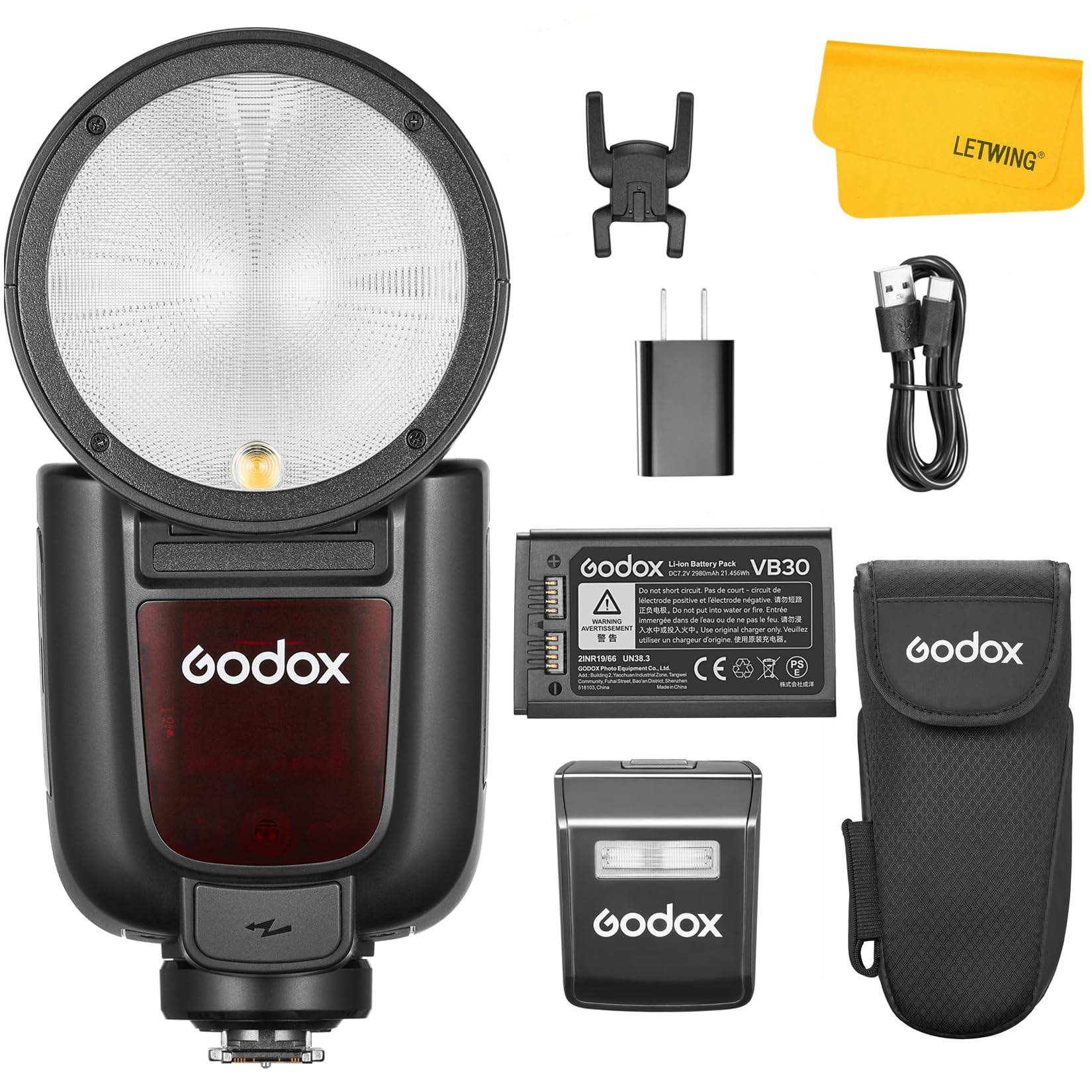 GODOX V1Pro S V1Pro-S TTL Flash for Sony, 2.4G Godox V1 Pro Sony Flash ...