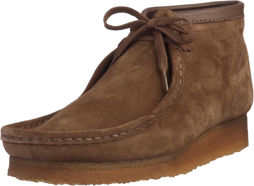 Clarks Wallabee Boot Boots Mens Brown Braun (Walnut Suede) Size: 10 (44 ...