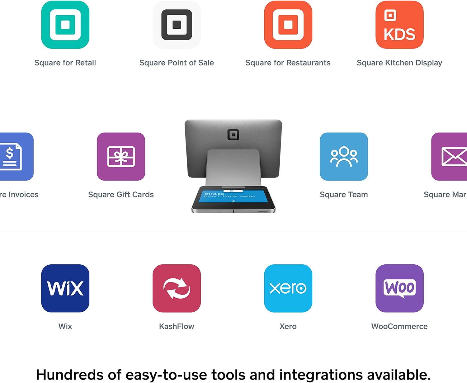 Square Register – Integrated Payment Terminal & Till System for ...