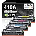 Amazon.com: 410A Toner Cartridges 4 Pack: Replacement for HP 410A CF410A with Color Pro MFP ...