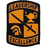 Amazon.com: ROTC Cadet Command Leadership Excellence Full Color Patch ...
