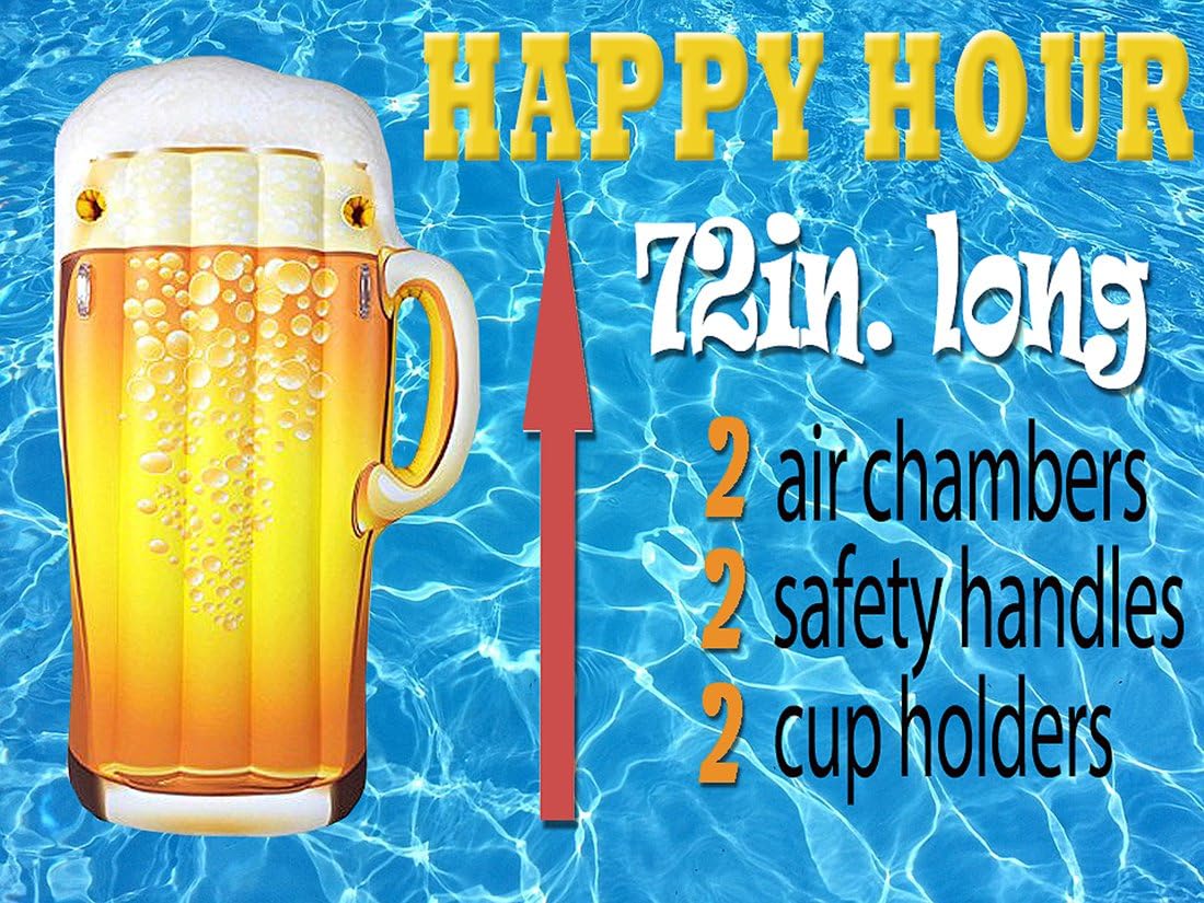 Jet Creations Happy Hour Beer Mug Pool Float – BigaMart