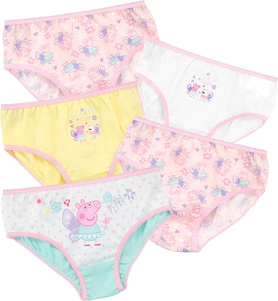 Amazon.com: Peppa Pig Girls Underwear Pack of 5: Clothing