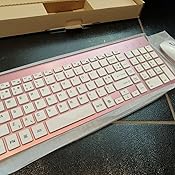 FENIFOX Wireless Keyboard and Mouse,2.4G USB Slim: Amazon.co.uk ...