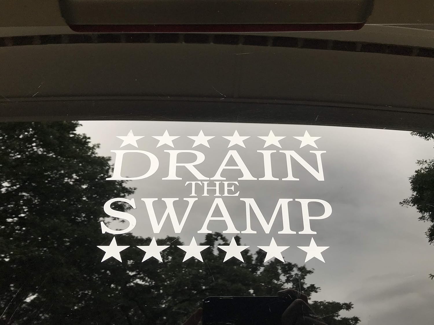 Amazon.com: Drain The Swamp Vinyl Decal Sticker Trump Political Car ...