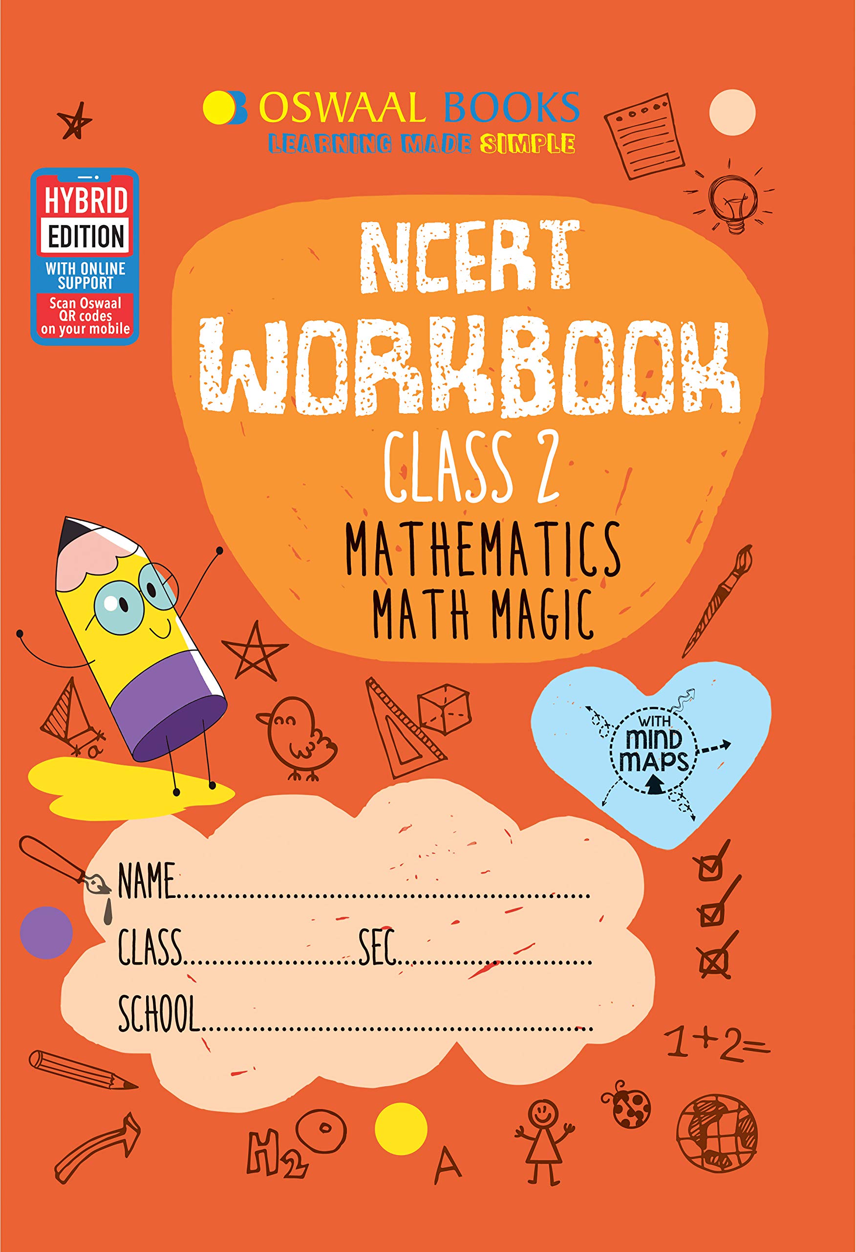 Oswaal NCERT Workbook Class 2 Mathematics Math Magic Book Ansh Book Store Oswaal NCERT Workbook Class 2 Mathematics Math Magic Book Ansh Book Store