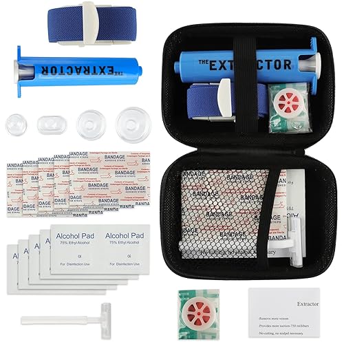 Snake Bite Kit, Bee Sting Kit, Emergency First Aid Supplies, Venom ...