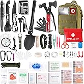 Amazon.com : DLMD 320 PCS Survival Kits First Aid Kit, Gifts for Men Christmas Him Dad, Survival ...