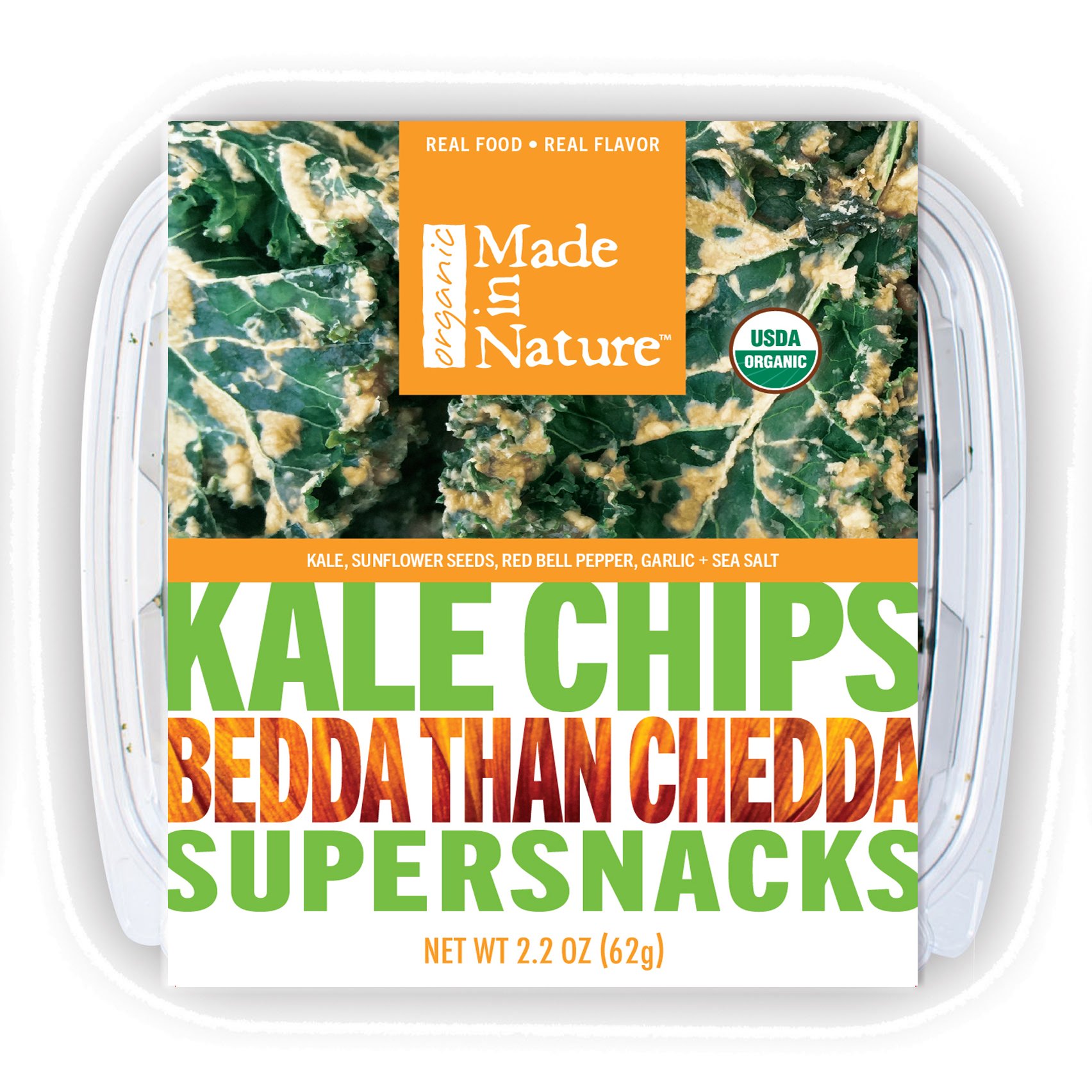 Made In Nature Kale Chips, Bedda Than Chedda, Kale Chip SuperSnack Made ...