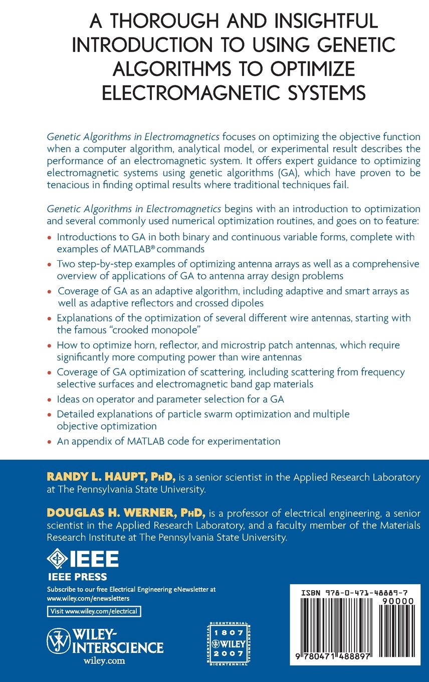 Genetic Algorithms In Electromagnetics on Galleon Philippines