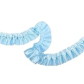 Amazon.com: YYCRAFT 11 Yards Satin Ruffle Trim Fabric Trims and ...
