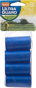Amazon.com: Hartz UltraGuard Dog Waste Bag Dispenser Refills - 120 Bags ...