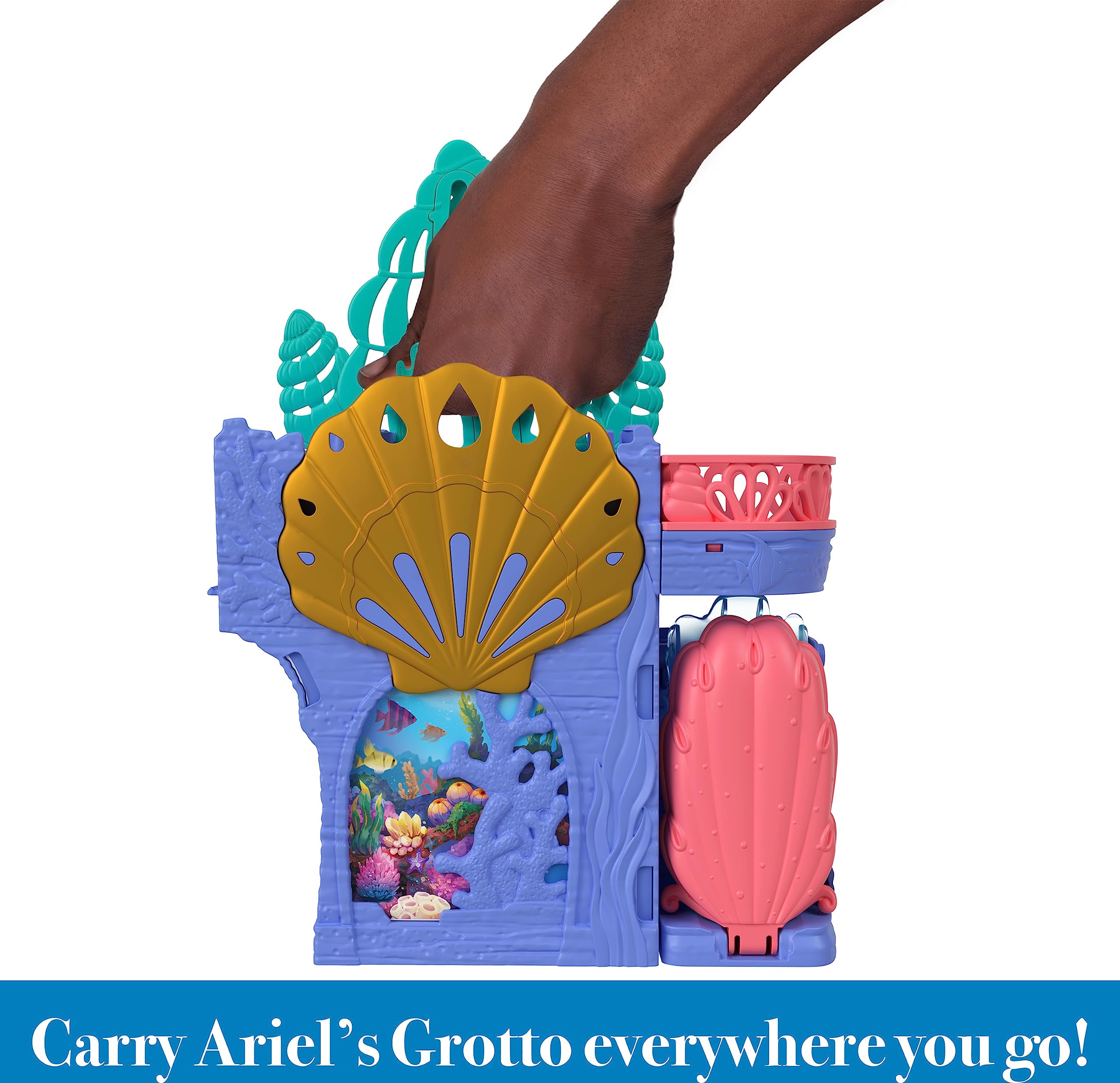Mua Mattel Disney the Little Mermaid Storytime Stackers Ariel's Grotto ...