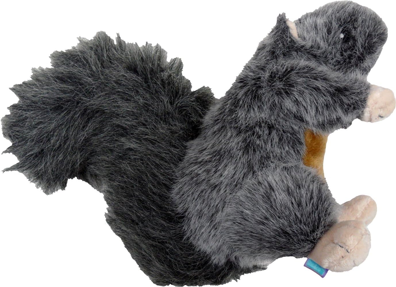 Dog & Co Country Squirrel Dog Toy, Large, Grey – BigaMart