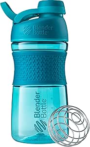 Amazon.com: BlenderBottle SportMixer Twist Cap Tritan Grip Shaker Bottle, 20-Ounce, Teal (C03248 ...