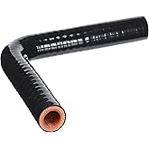 Amazon.com: HPS HTSEC90-100-BLUE Silicone High Temperature 4-ply Reinforced 90 degree Elbow ...