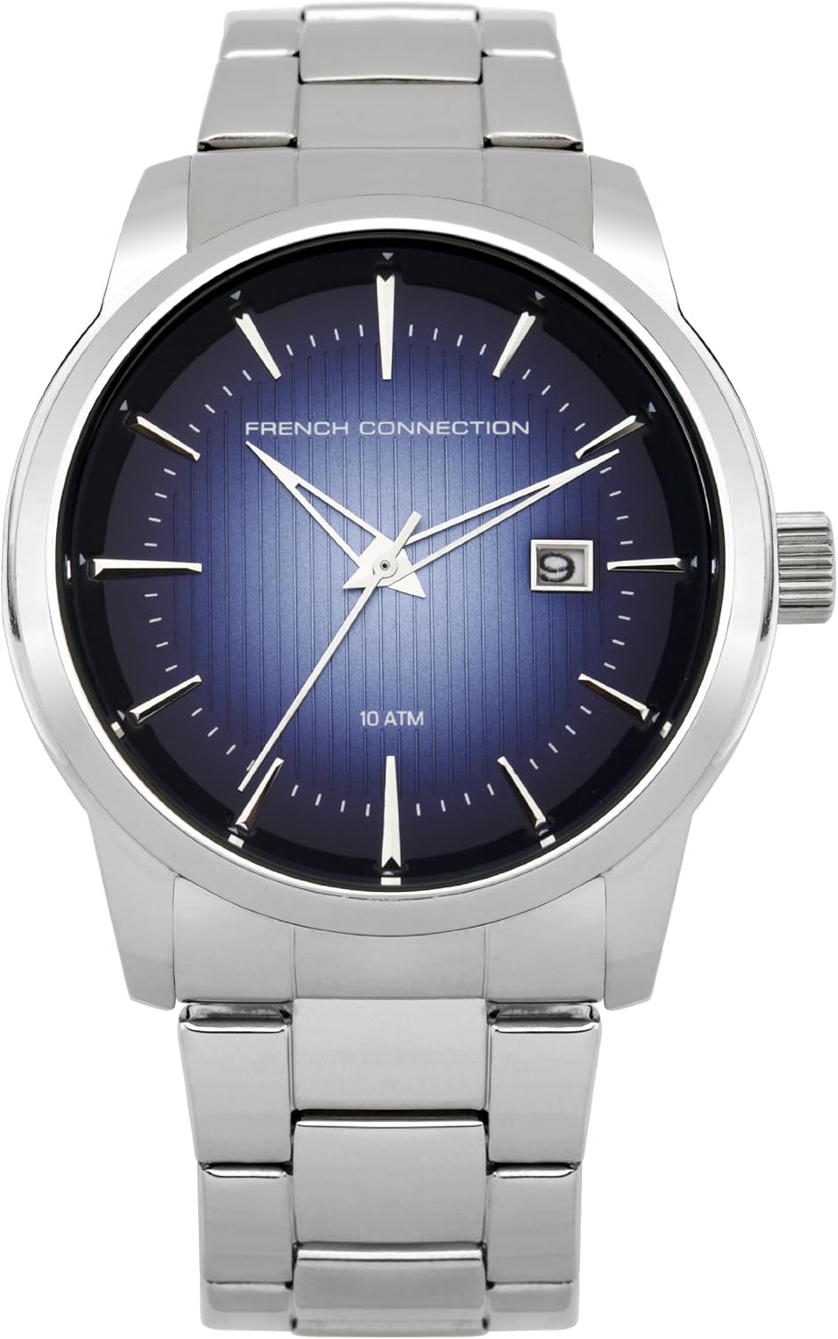 French Connection Men's Quartz Watch with Blue Dial Analogue Display ...