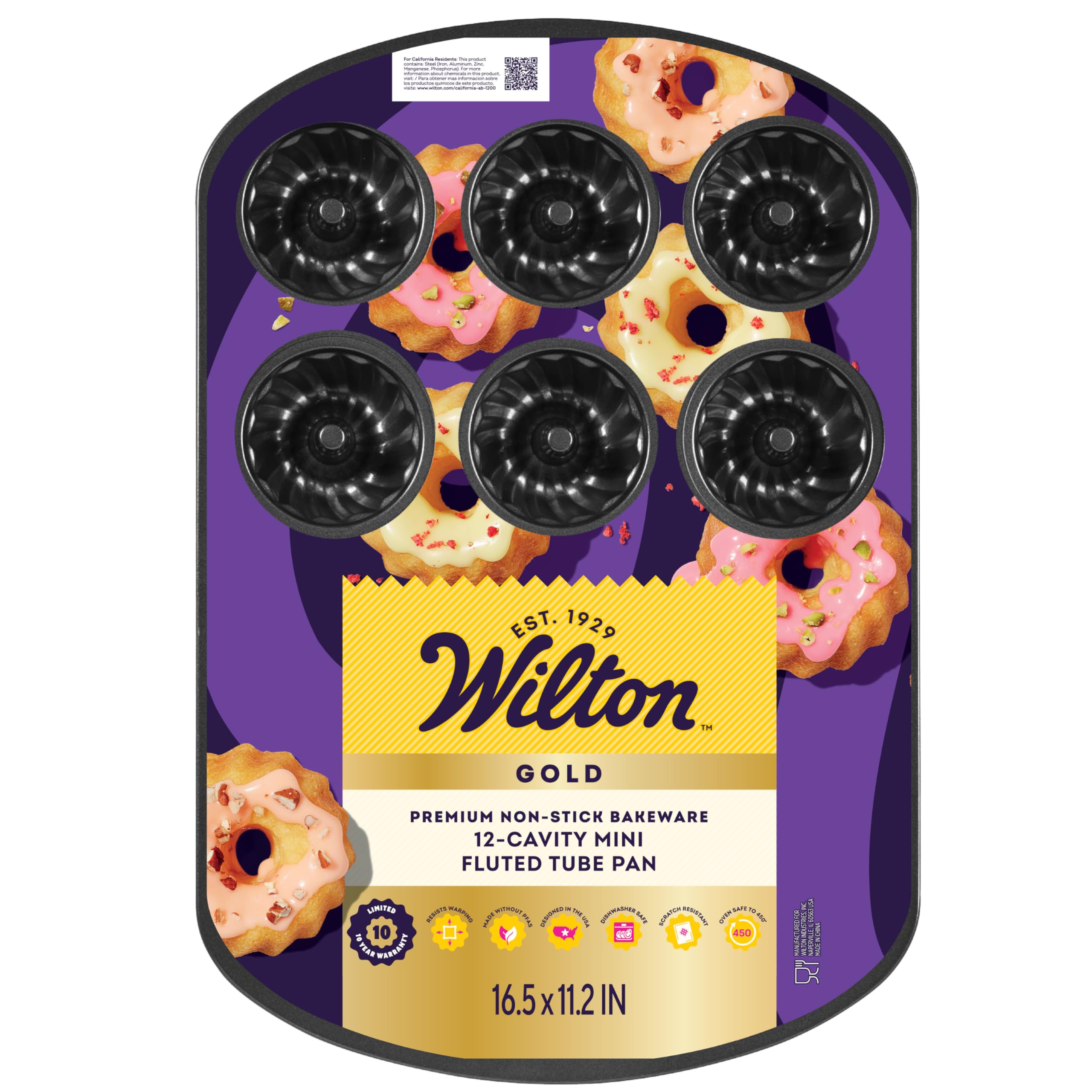 Mua Wilton Gold Premium Non-Stick Warp-Resistant Bakeware, Made without ...