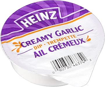 HEINZ Creamy Garlic Dip Cups, 44ml Cups, 100 Count: Amazon.ca: Grocery