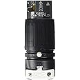 Hubbell CS6365C Locking Plug, 50 amp, 125/250V, 3 Pole and 4 Wire ...