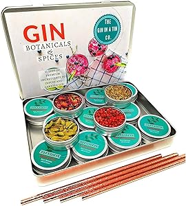 The Gin In A Tin Co Gin Botanicals Set Of 11 Gin Infusion Botanical Set ...