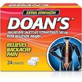 Amazon.com: Doans Extra Strength Pain Reliever Caplets, 24 Count