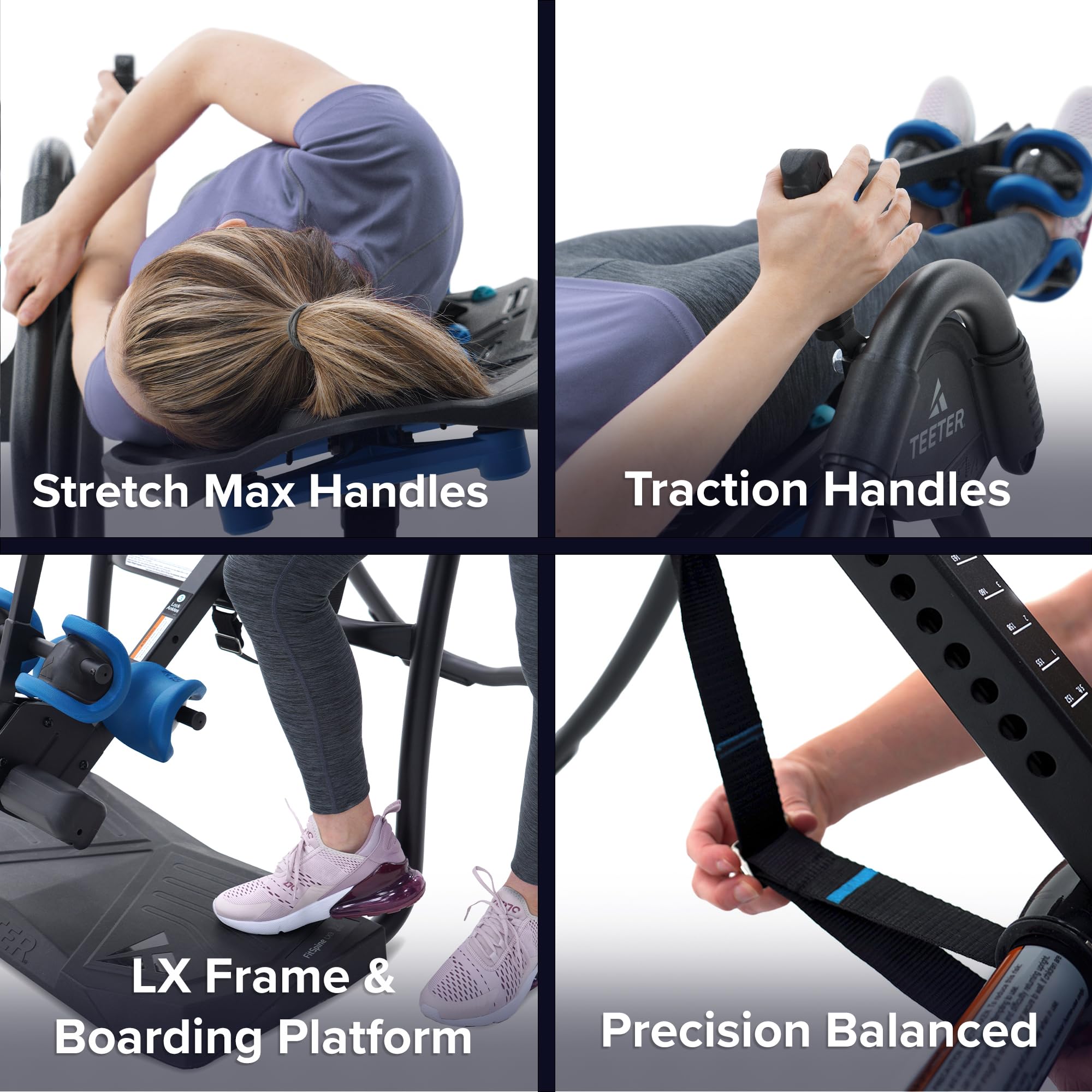 Mua Teeter FitSpine LX9 Inversion Table, Deluxe Easy-to-Reach Ankle ...