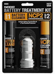 Amazon.com: NOCO NCP2 M401 Battery Terminal Cleaning Kit with Battery ...