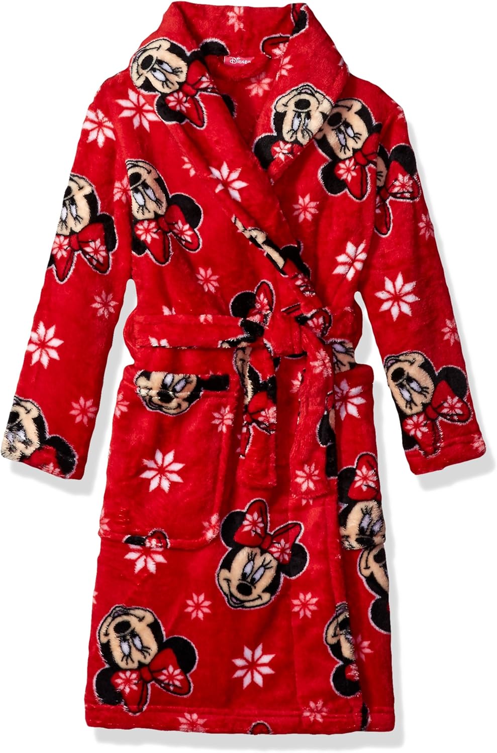 Amazon.com: Disney Girls' Big Minnie Mouse Robe, Red, 8: Clothing