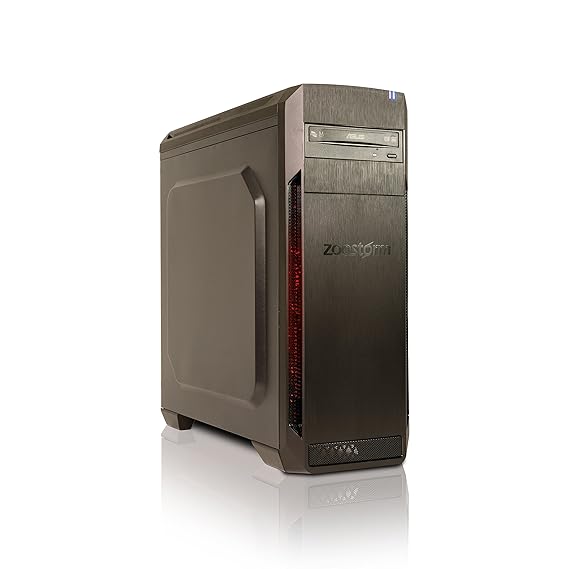 Zoostorm Gaming Desktop PC - (Black) (AMD Ryzen 5 1400, 8 GB RAM, 2 TB ...