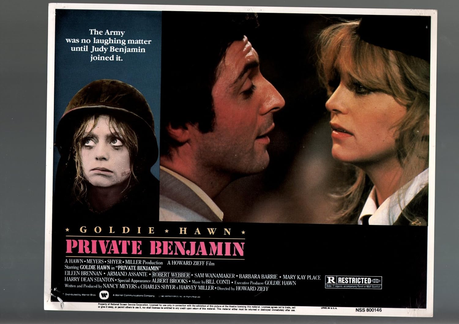 Amazon.com: MOVIE POSTER: PRIVATE BENJAMIN-1980-LOBBY CARD-COMEDY ...