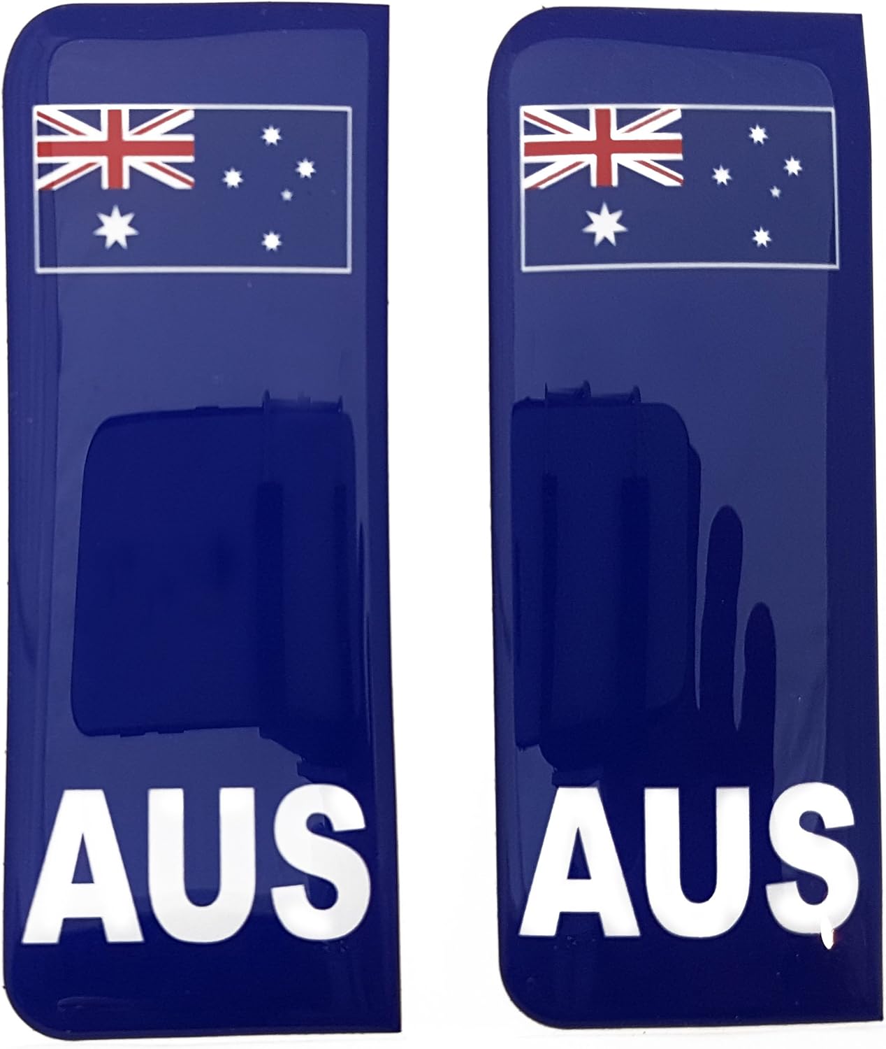 Australia Number Plate Blue Sticker Decal Badge Australian Aussie Flag ...
