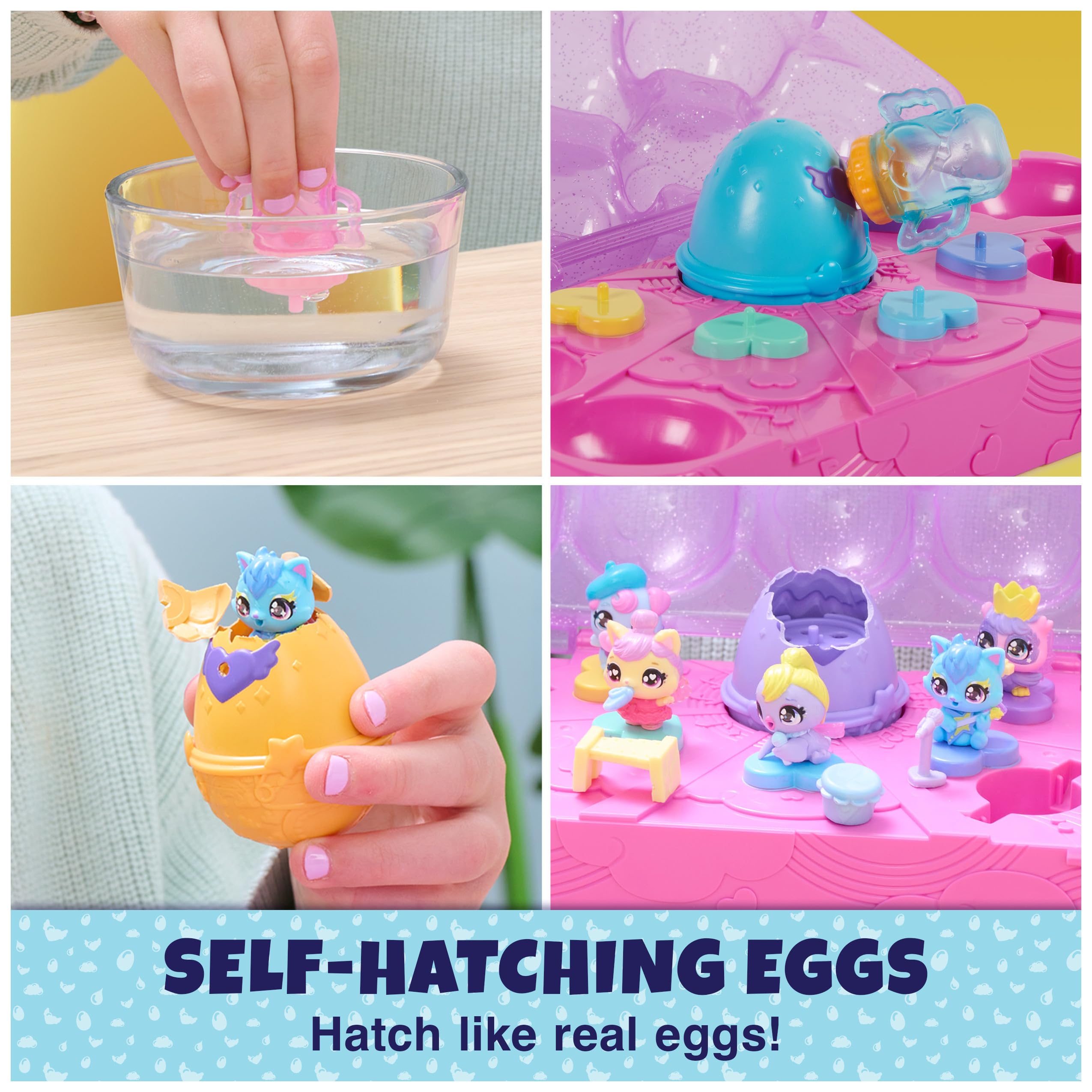 Mua Alive, Egg Carton Toy with 5 Mini Figures in Self-Hatching Eggs, 11 ...