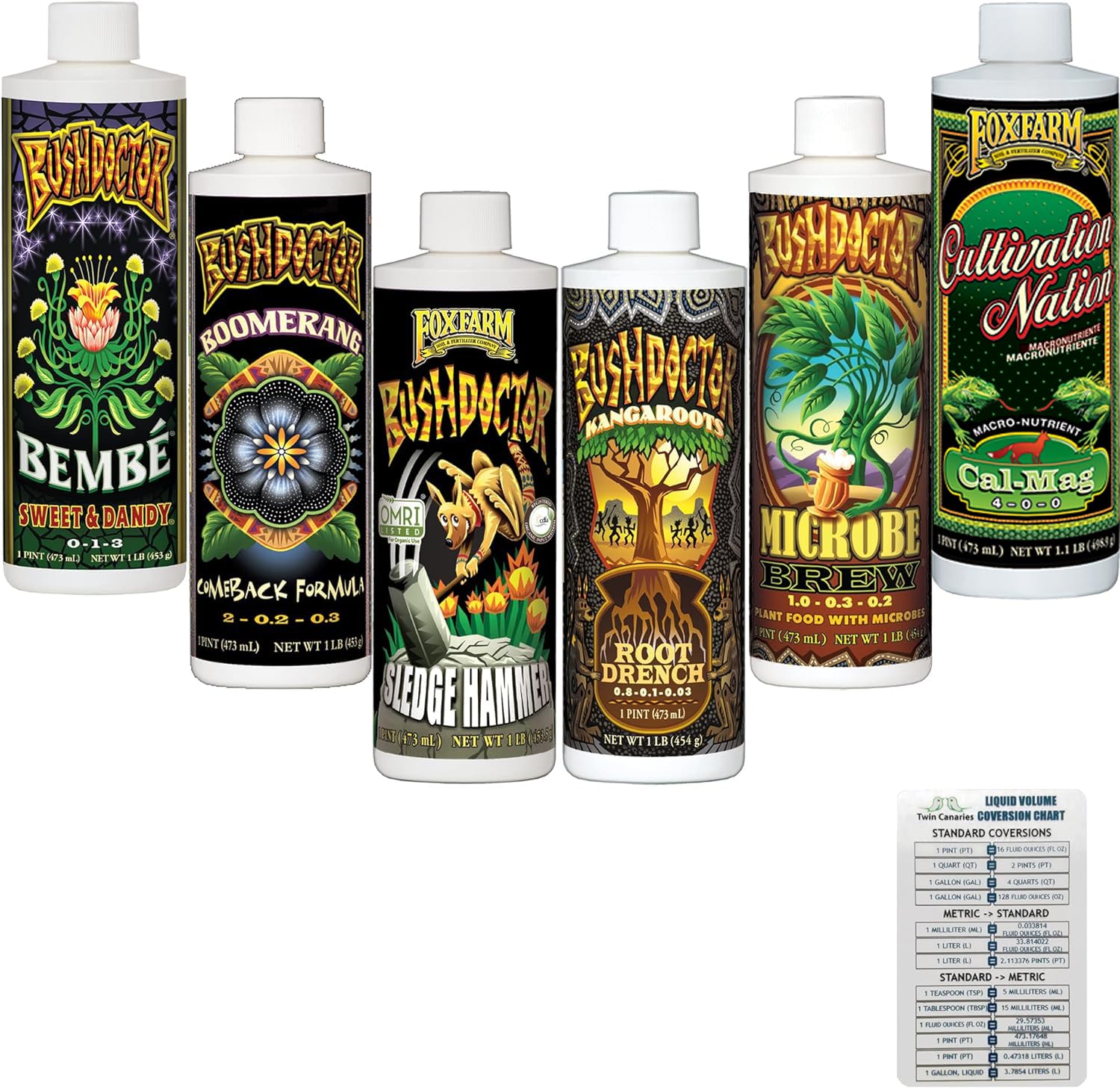 Mua Fox Farm Bush Doctor Liquid Plant Nutrients: Kangaroots, Microbe ...