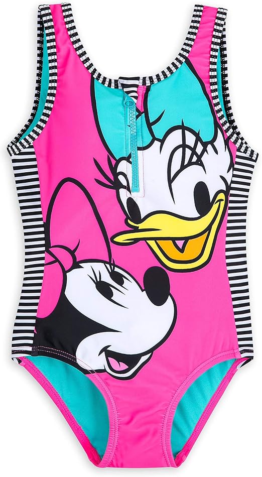 Amazon.com: Disney Minnie Mouse and Daisy Duck Swimsuit for Girls: Clothing