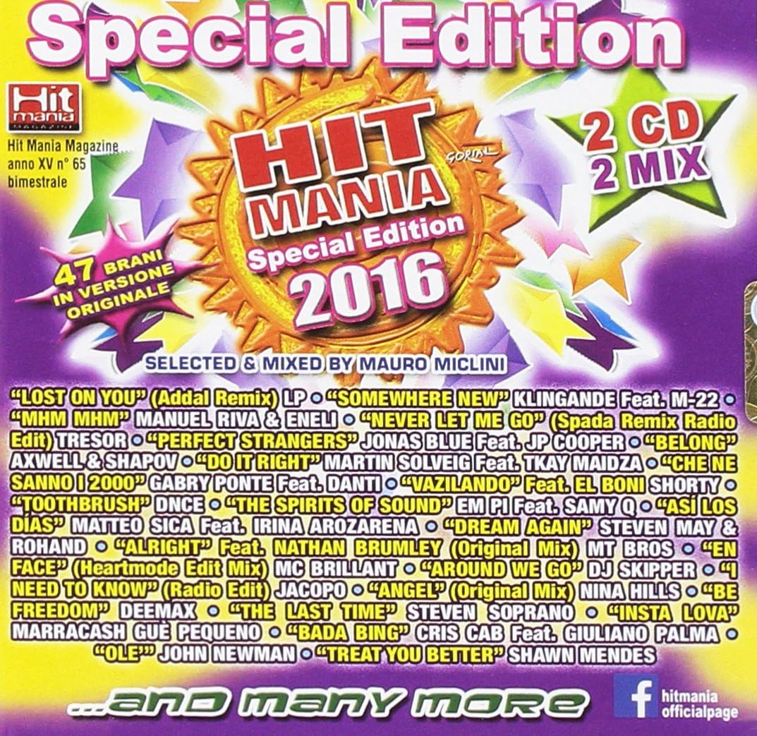 Hit Mania Special Edition 2016: Amazon.co.uk: CDs & Vinyl