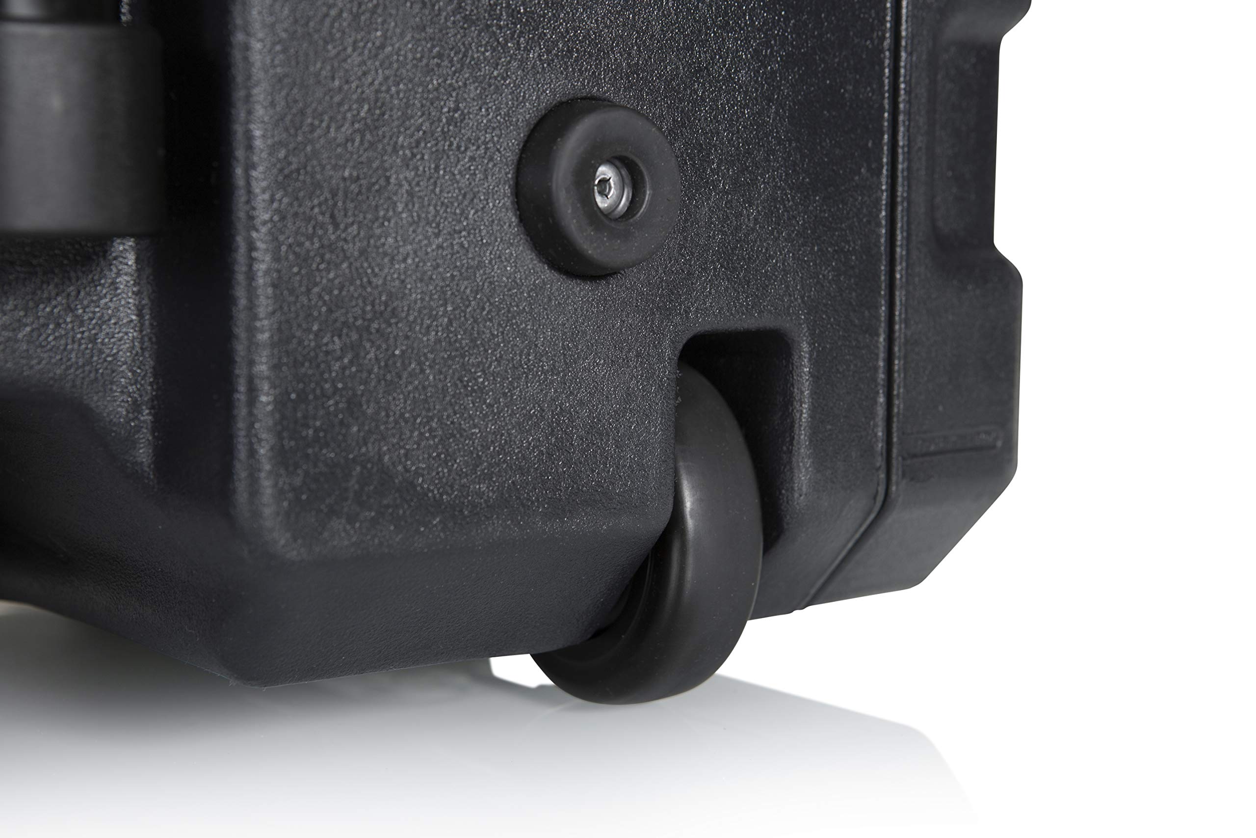 Gator Cases Pro Series Rotationally Molded 6U Rolling Rack Case with 19 ...