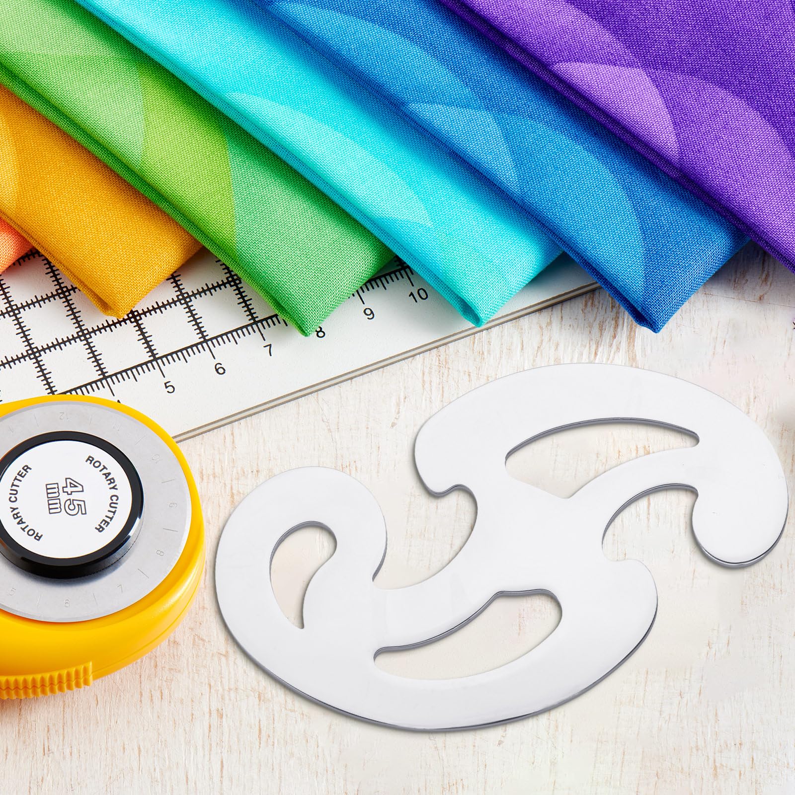 Mua Fulmoon 3 Pcs Stainless Steel French Curve Ruler for Sewing Tools ...