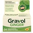 Gravol Ginger - Nausea and Upset Stomach Relief with Organic Ginger ...