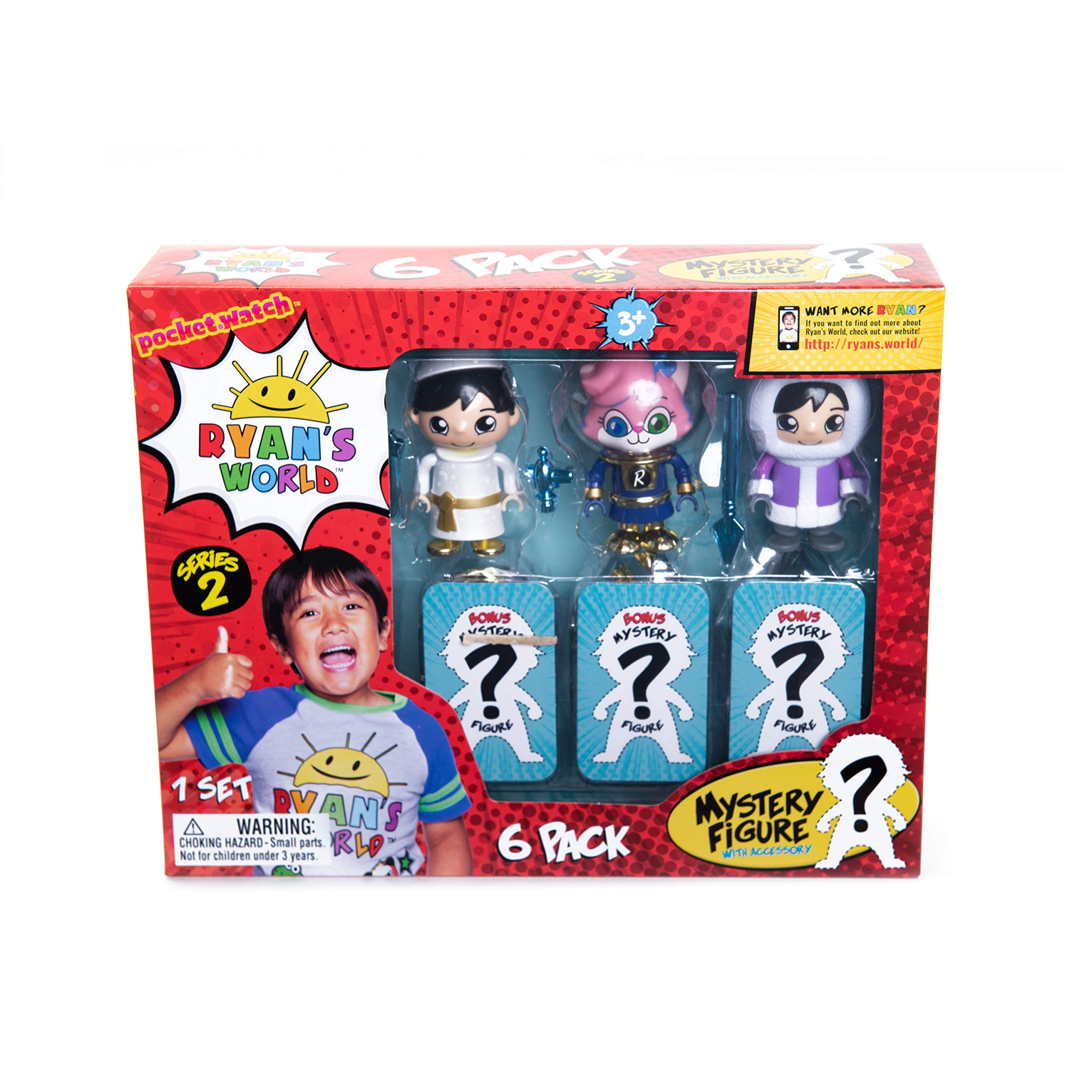 Mua RYAN'S WORLD Mystery Figure 6 Pack Series 2, Mystery Toy, 6 of 24 ...