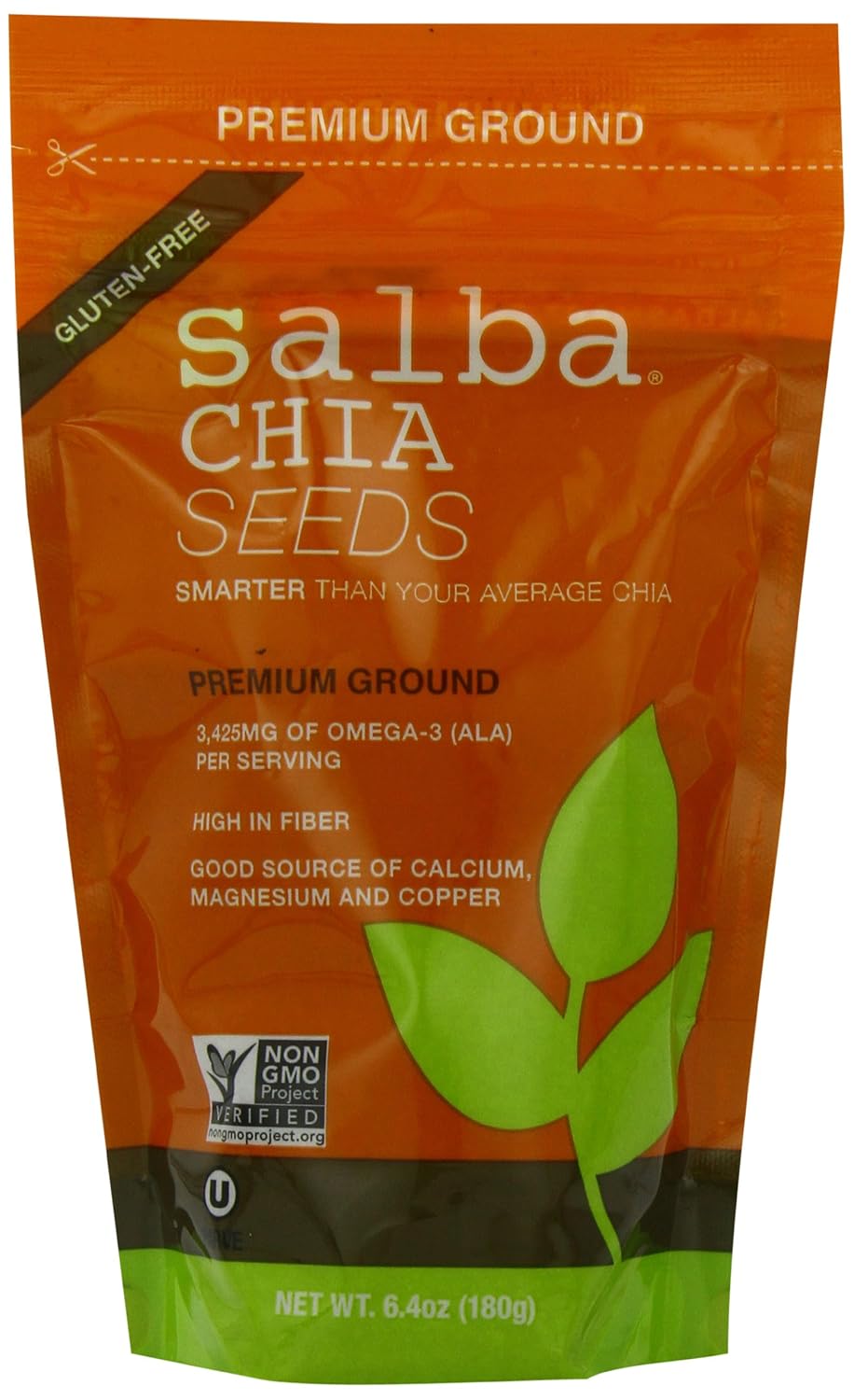 Salba Chia-Samen, Premium-Boden, 6,4 oz (180 g) - Salba Smart-Natural ...