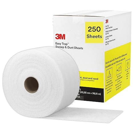3M Commercial Dust Mop Sheets - Easy Trap Duster - 8 inch x 125 foot ...