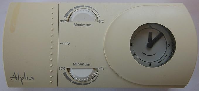 ALPHA WIRELESS RF MECHANICAL THERMOSTAT FAMOSO 601 RF: Amazon.co.uk ...